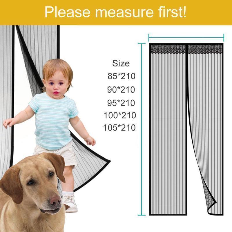 Magnetic Screen Door with Full Frame Velcro – warmyard