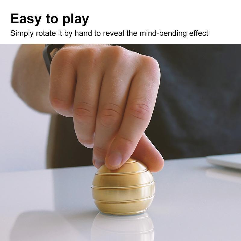 Office Stress Relief Visual Illusion Metal Gyro – warmyard