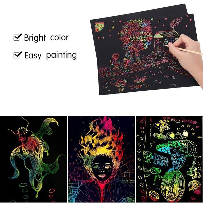 Scratch Paper Art Set – warmyard